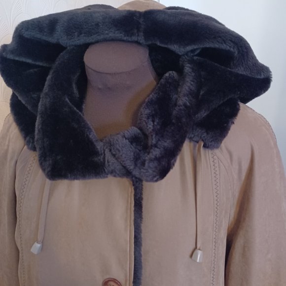 Utex | Jackets & Coats | Utex Fur Lined Coat Sz Xl | Poshmark